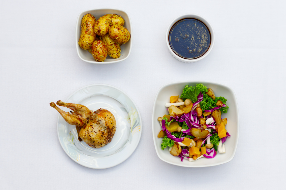 Vagtel til Nytårsmenu 2024 ud af huset - Næsbyhoved Skov